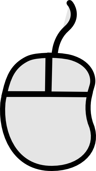 Free Computer Mouse Clipart - Openclipart - (336x596) Png Clipart Download