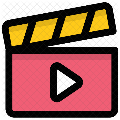 Video Clip Icon - Video Player - (512x512) Png Clipart Download