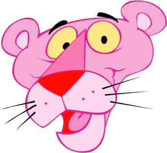 Clipart Pantera Rosa - Cartoon Pink Panther - (358x350) Png Clipart ...