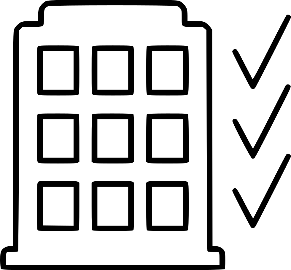 Commercial Inspection Building Inspection Inspector - Line Art ...