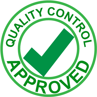 Inspection Services - Quality Control Approved - (398x411) Png Clipart ...