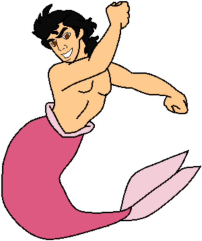Aladdin Alan Alana By Finsflipper - Aladdin As A Merman - (769x1040 ...
