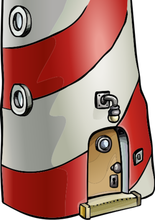 Lighthouse 2006 Exterior Post Opening - Club Penguin - (308x436) Png ...