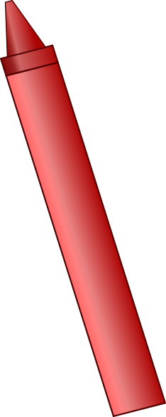 Red Crayons Png - (234x586) Png Clipart Download