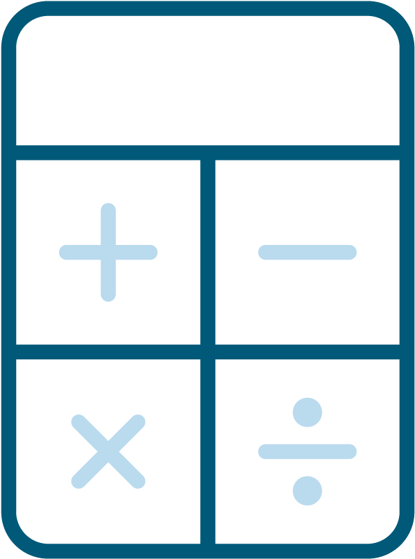 Mathematics - Calculator - (1000x1000) Png Clipart Download