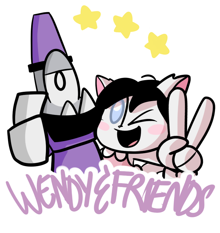 Wendy And Friends - Cartoon - (800x800) Png Clipart Download