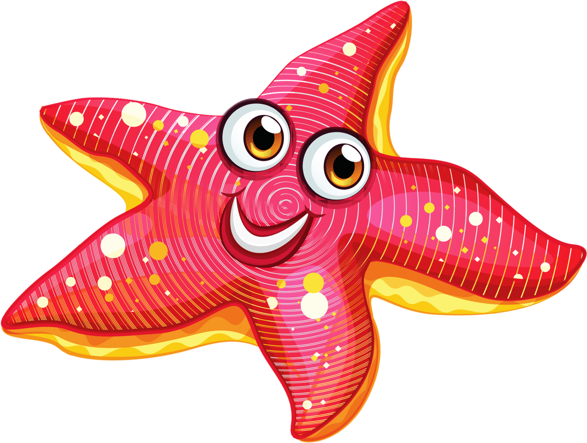 Explore Under The Sea, Clip Art, And More - Clip Art Of Starfish - Full ...