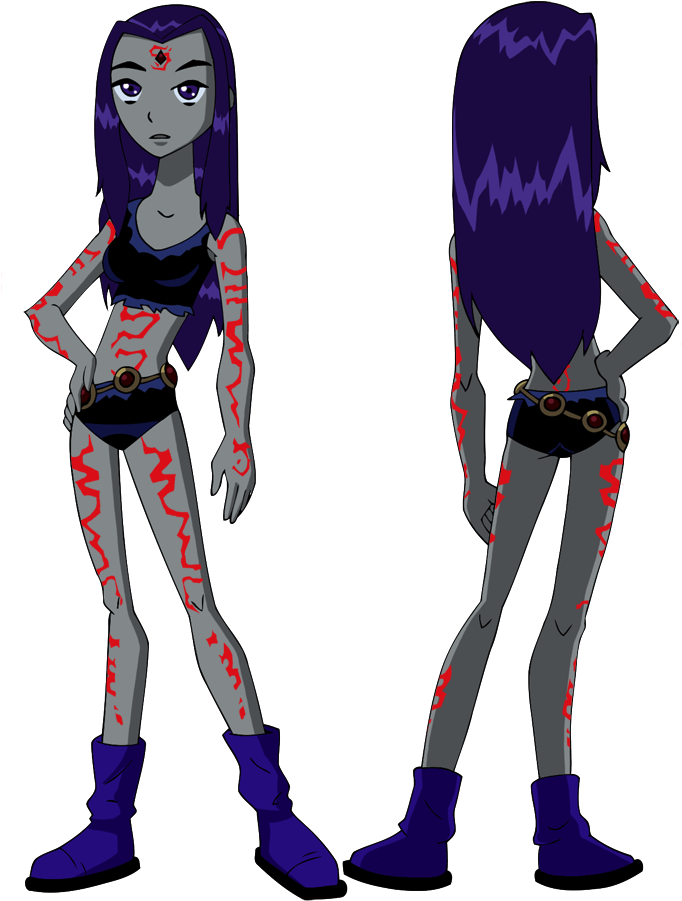 Birthmark Raven By Glee Chan On Deviantart - Teen Titans Raven ...