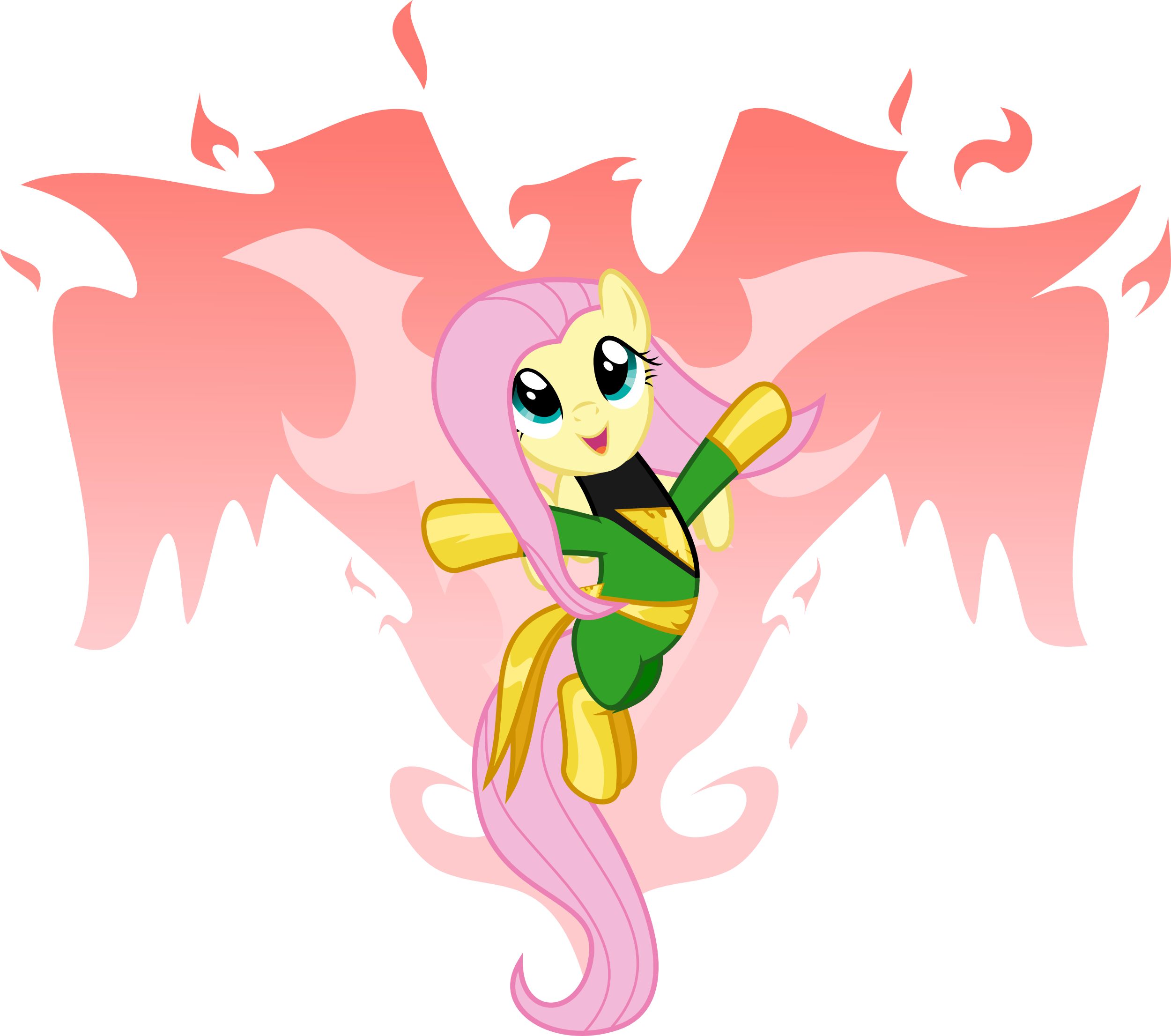 Im - Phoenix Marvel Pink - (2500x2212) Png Clipart Download