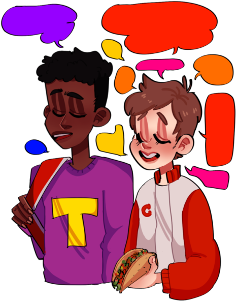 Talkative Bf - Boy - (500x625) Png Clipart Download