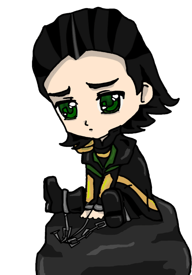 Odin Chibi - (800x959) Png Clipart Download