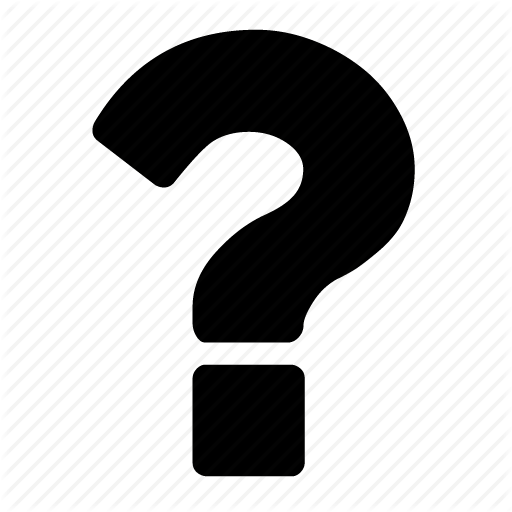 Man With Question Mark Flat Icon Pictogram Vector Image - Black Question Mark Png - (512x512 ...