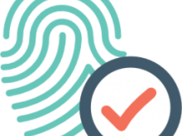 Fingerprint Clipart Biometric - Verified Fingerprint - (640x480) Png ...