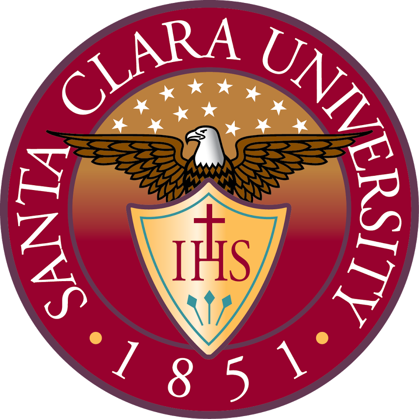 Santa Clara University Logo - (851x851) Png Clipart Download