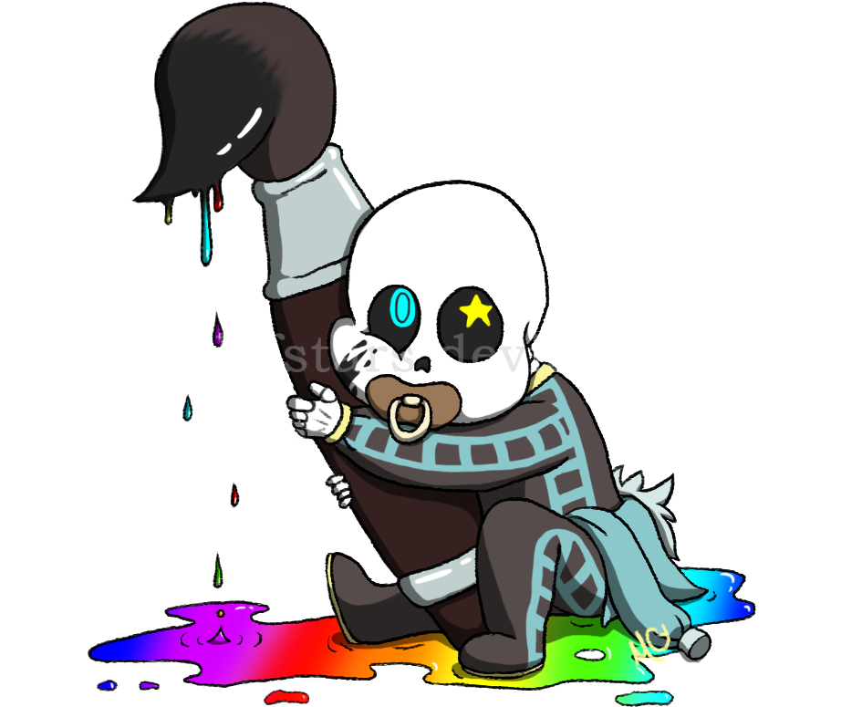 Undertale Infant Ink - Drawing - (1024x1024) Png Clipart Download