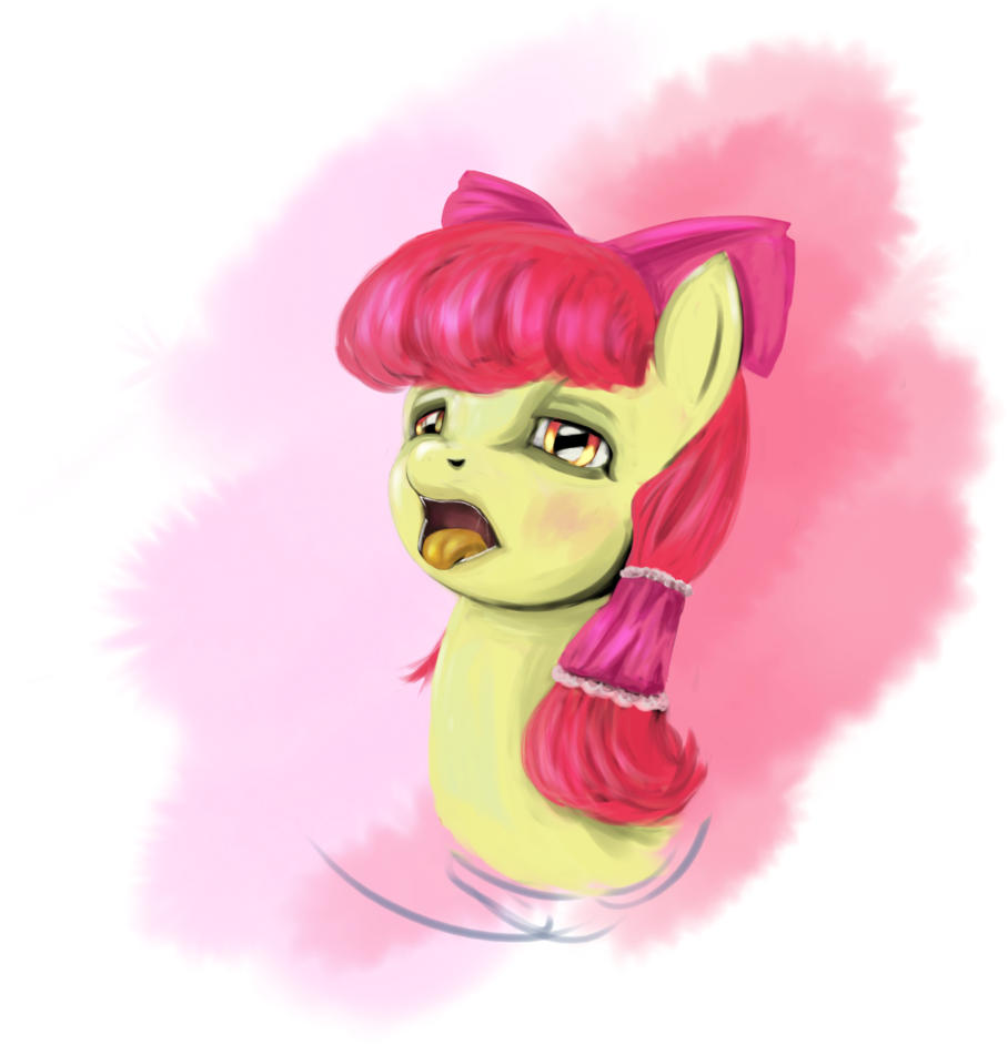 Apple Bloom, Artist - Yawn - (983x1024) Png Clipart Download
