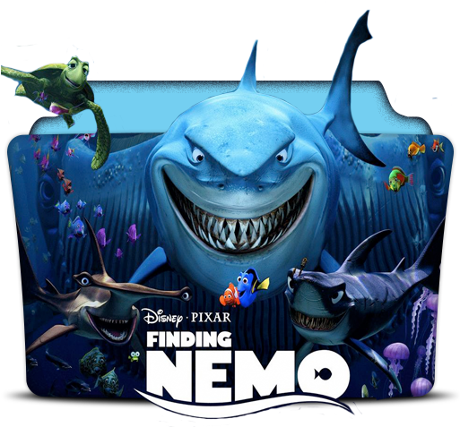 Finding Nemo Folder Icon By Gdmep - Finding Nemo Folder Icon - (512x512 ...