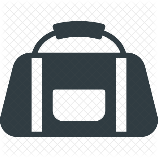 Gym Bag Icon - Gym Bag Svg - Full Size PNG Clipart Images Download