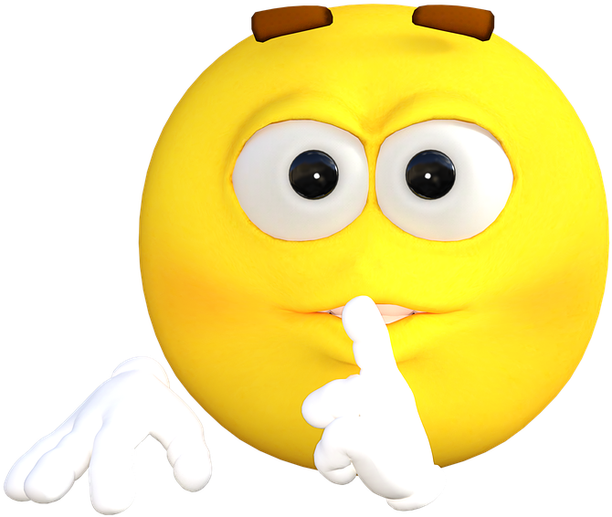 Emoticon Emoji Emotions Face Cartoon Emoji Shhh Free