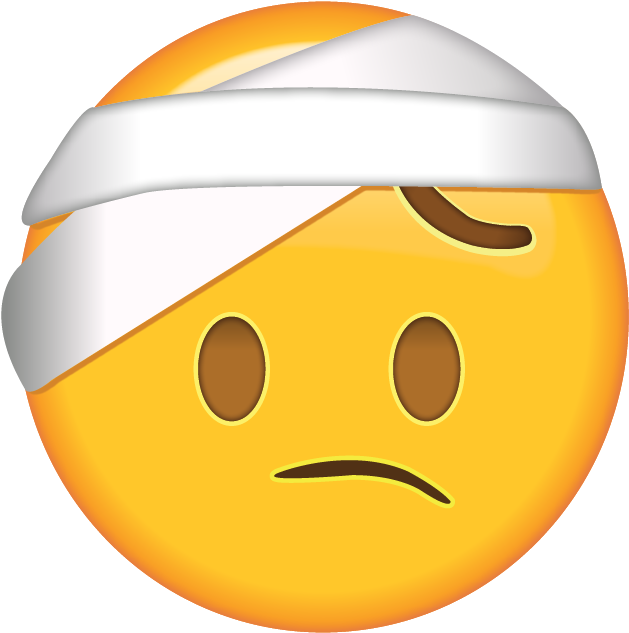 Emotion" - Bandage Emoji - (640x640) Png Clipart Download