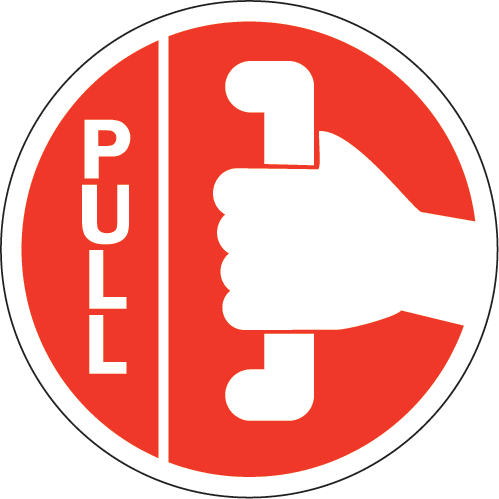 Push Pull Door Labels Clipart - Push And Pull Sign - (499x499) Png ...