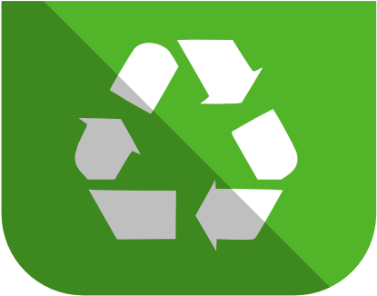 Pixel - Flat Recycle Icon Png - (512x512) Png Clipart Download