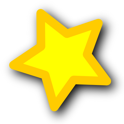 Yellow Star - Star Icon Png - (512x512) Png Clipart Download