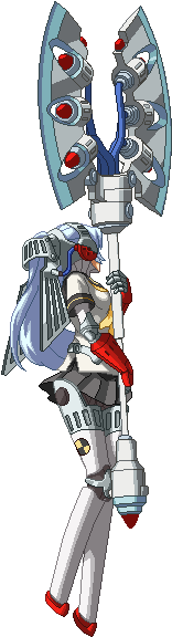 P4u Sprite Rips - Persona 4 Arena Labrys Gif - (210x575) Png Clipart ...