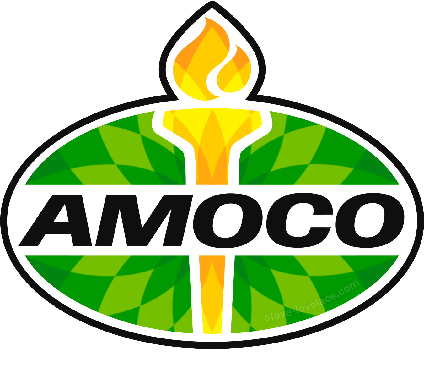The Amoco Logo - Old Amoco Gas Station Sign - (1800x1200) Png Clipart ...