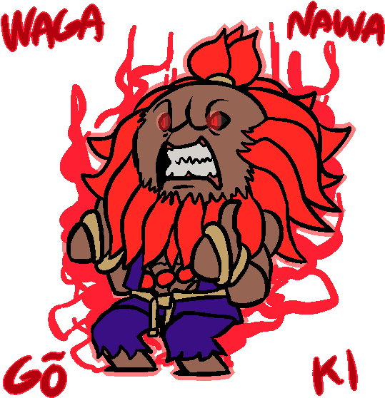 Fanart Street Fighter Chun-li Akuma Chibi Slepo's Art - Illustration ...