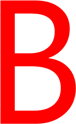 Letter B Images - Letter B In Black - (512x512) Png Clipart Download