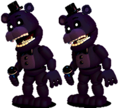 Unwithered Shadow Freddy By Fnatirfan - Fnaf World Gifs Characters ...