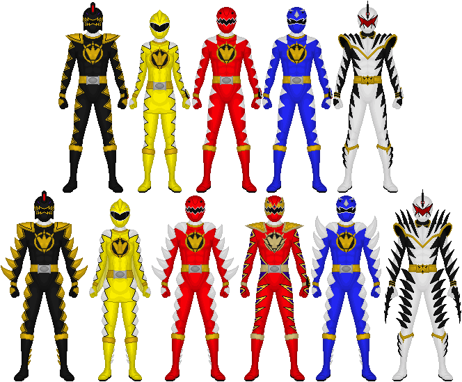 Bakuryuu Sentai Abaranger By Taiko554 - Abaranger Deviantart - (664x549 ...