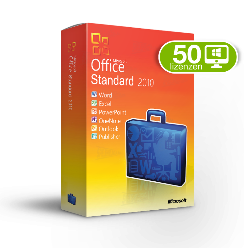 Microsoft Office Standard 2010 / 50pc - Microsoft Office Professional ...