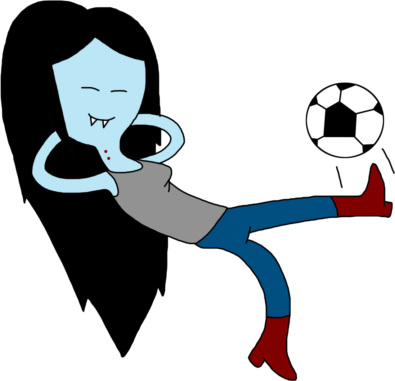 Marceline Doing Embassies With Soccer Ball By Marcospower1996 ...