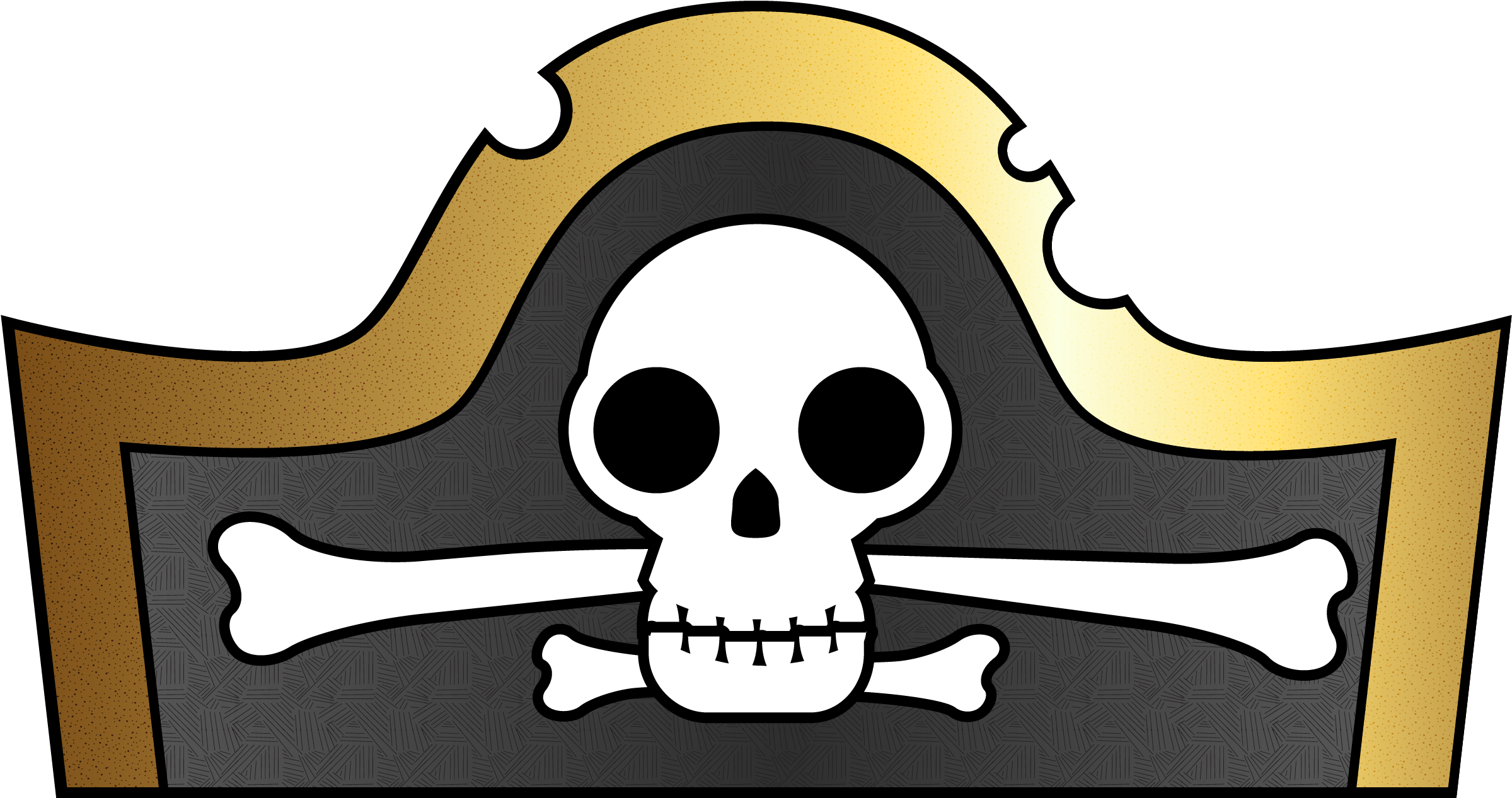 Pirate Hats Clip Art - Pirate Hats Clip Art - (2550x1650) Png Clipart ...
