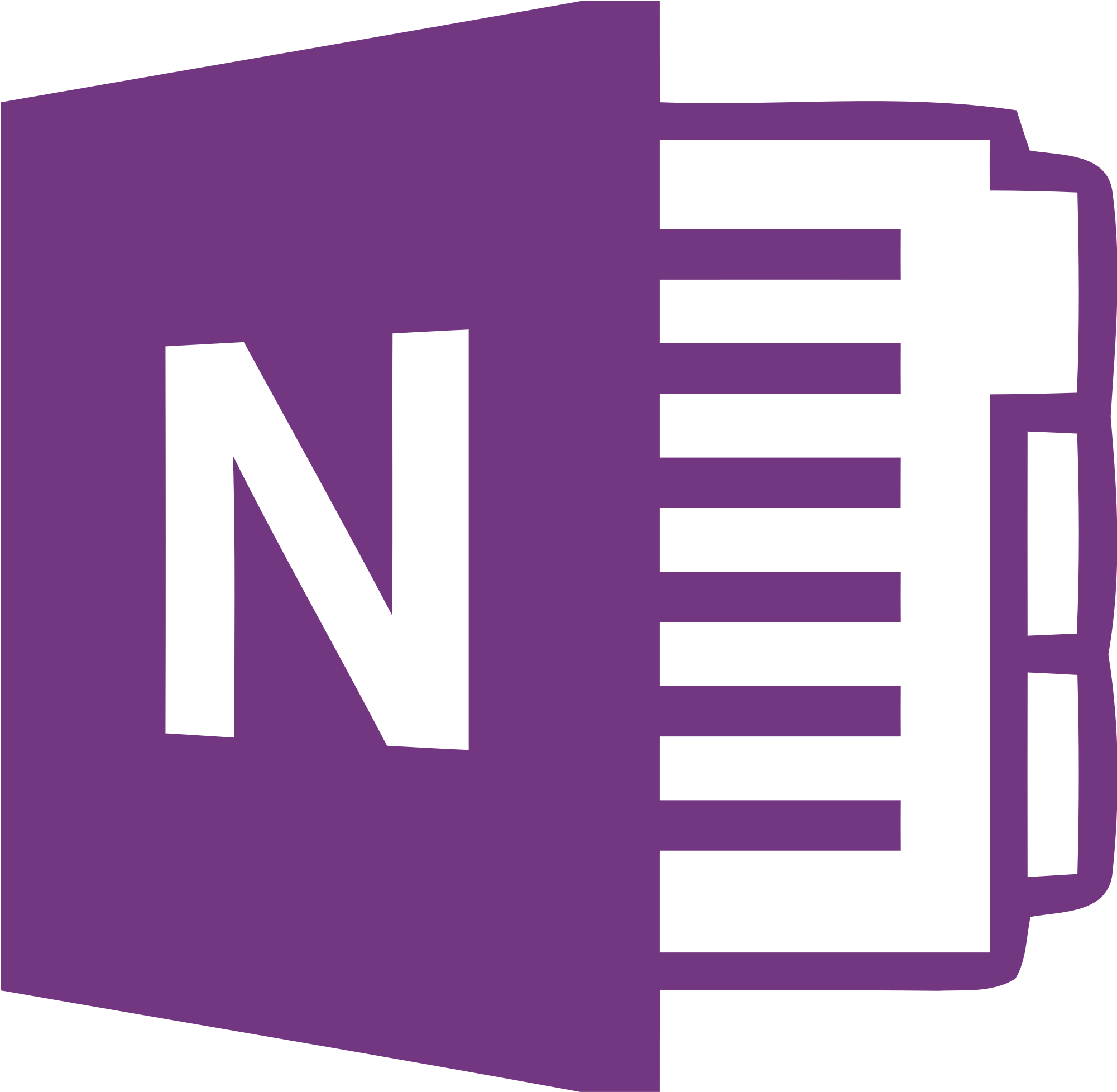 Back To Business - Microsoft Onenote Png - (2000x1964) Png Clipart Download