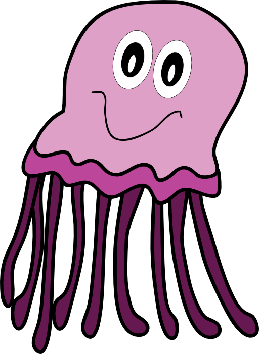 Jellyfish Clip Art - Jellyfish Clipart - Full Size PNG Clipart Images ...