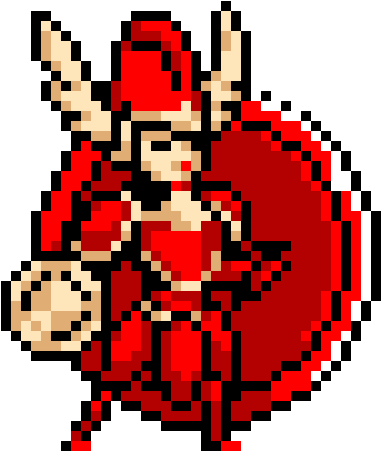 Shield Knight - Shield Knight Pixel Art - (450x490) Png Clipart Download