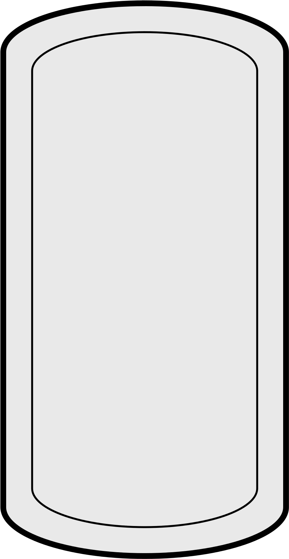 Open - Roman Shield Outline - (2000x3750) Png Clipart Download