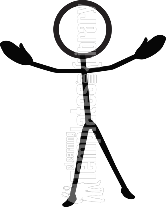 Stick Figures - - Stick Figure Transparent Background - (579x720) Png ...