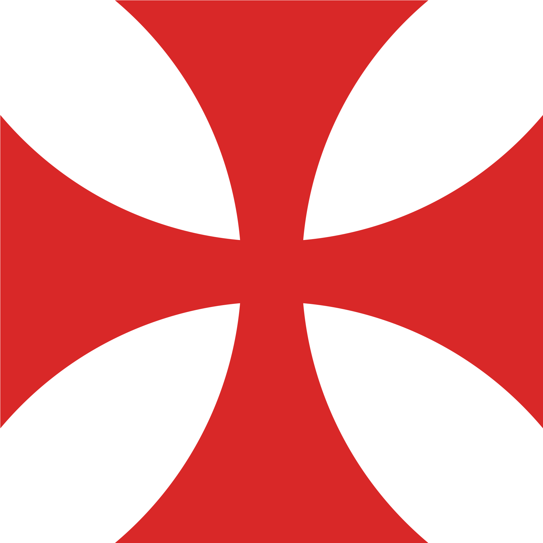 Knight - Cruz De Los Templarios - (2000x2000) Png Clipart Download