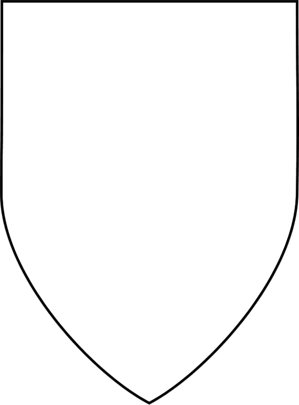 Vector Clip Art - Simple Shield Template - Full Size PNG Clipart Images ...