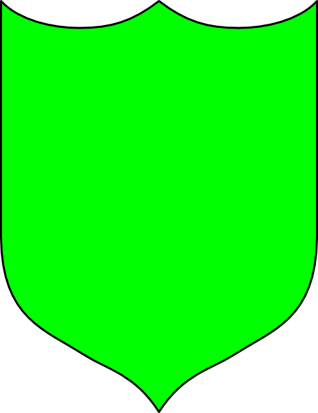 Green Shield Crest Clip Art At Clkercom Vector - Green Shield Clipart ...