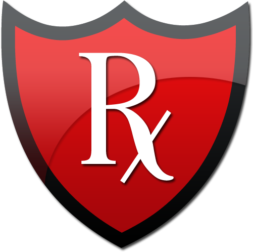Pharmacist Rx Symbol Shield Clip Art Image - Pharmacy Rx Logo 3d - Full ...