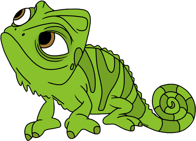 Chameleon Clipart Pascal - Tangled Clip Art Pascal - Full Size PNG ...