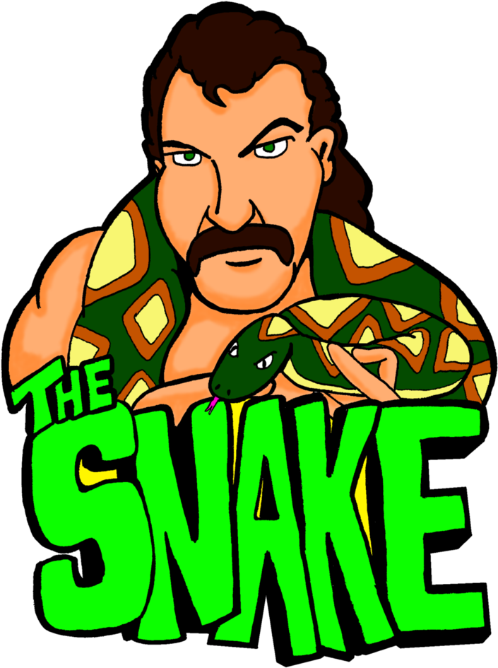 Jake The Snake Roberts By Dan-morrow - Jake The Snake Roberts Logo ...