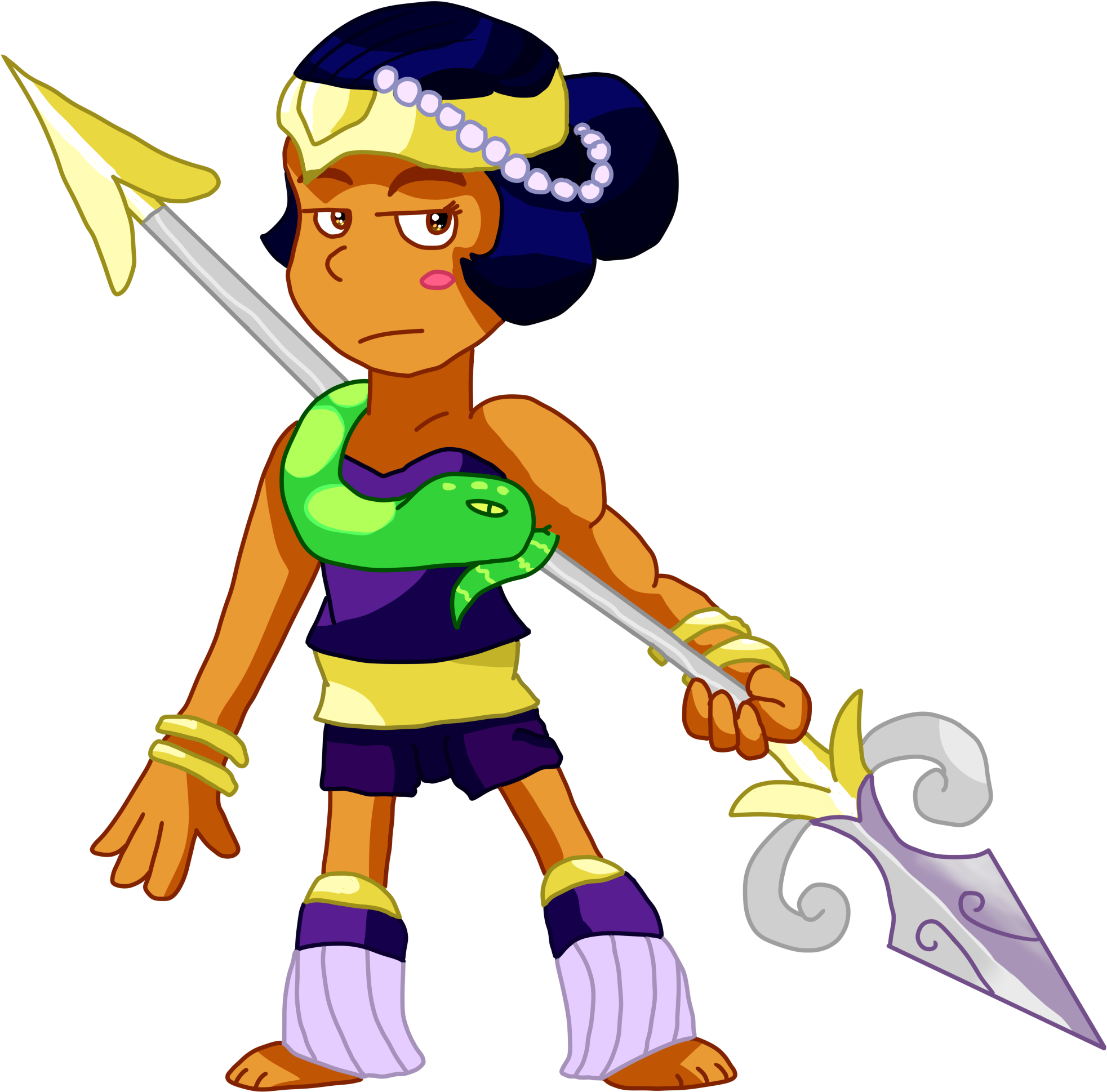 Fan Creationqueen Nai Snake Charmer - Queen Nai Art Brawlhalla ...