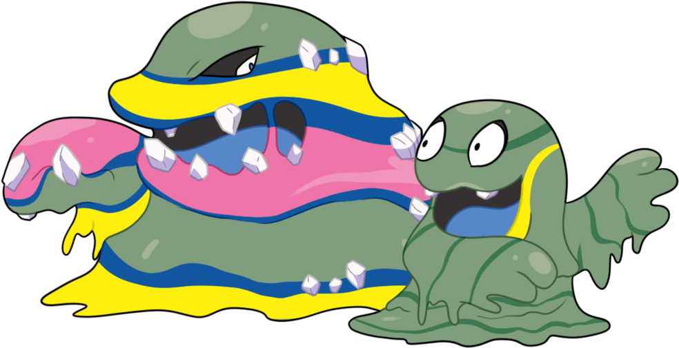 Alola Grimer And Muk By Pikachumaster - Alola - (1024x601) Png Clipart ...