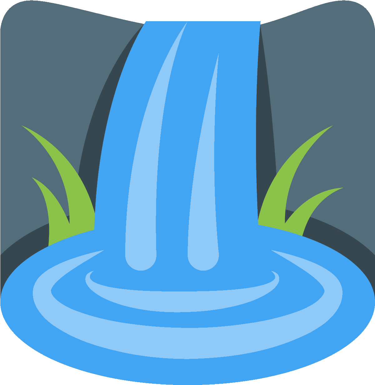 Dabhosa Waterfalls Computer Icons Symbol - Waterfall Symbol ...